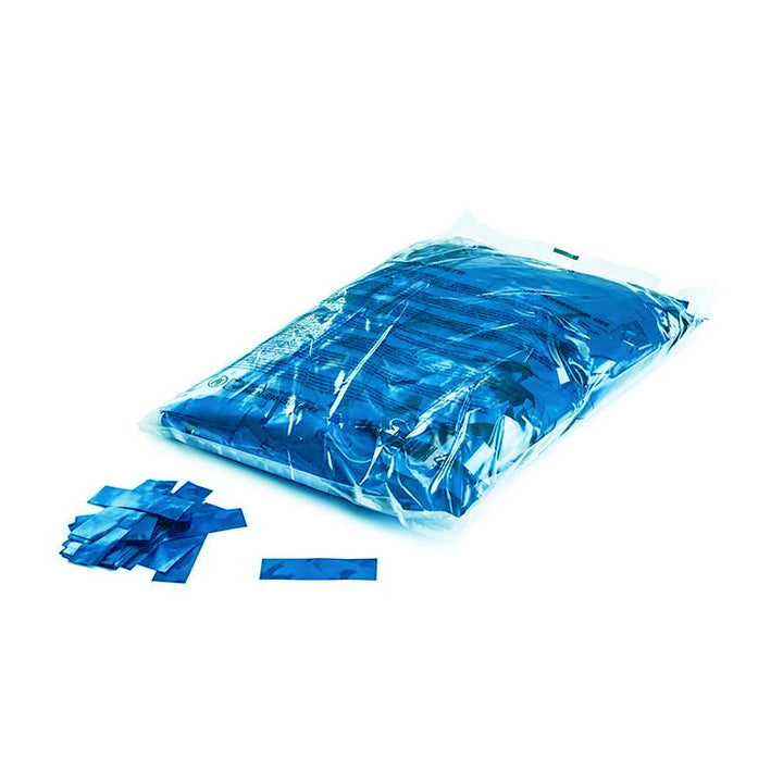 Metallic Confetti Rectangle - Light Blue | King Confetti – Gender ...